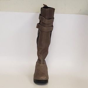 bernie mev. | Shoes | Bernie Mev Michy Leather Wedge Boots | Poshmark